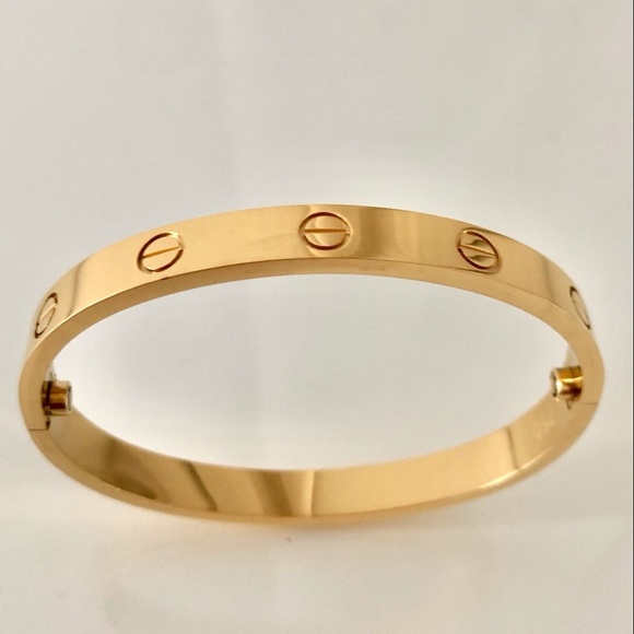 Jewelry | Gold Screw Bracelet Classic Model Love Style | Poshmark